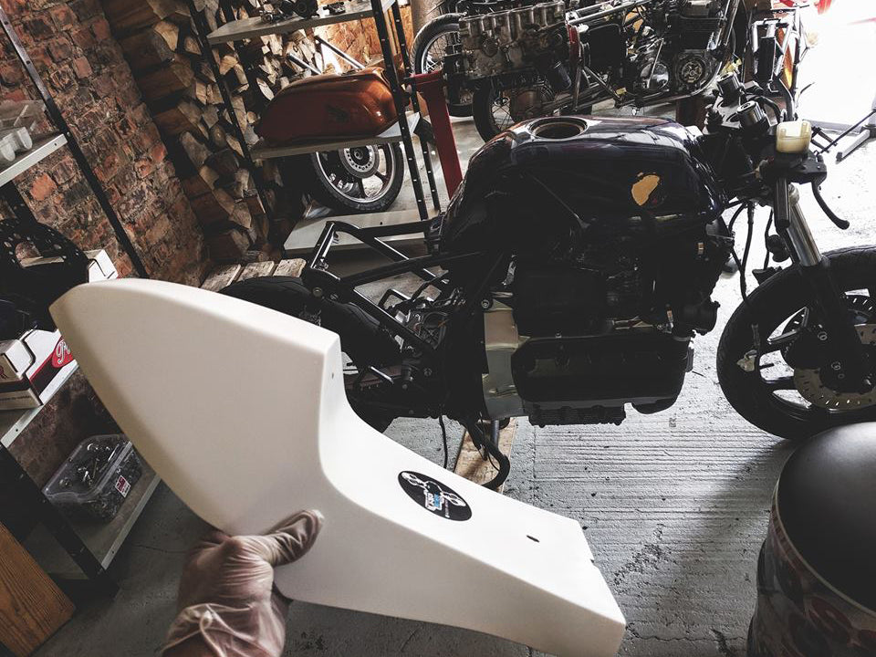 BMW K100/ K1100/ K75 Cafe Racer Rear Fairing (without Leather Saddle ...